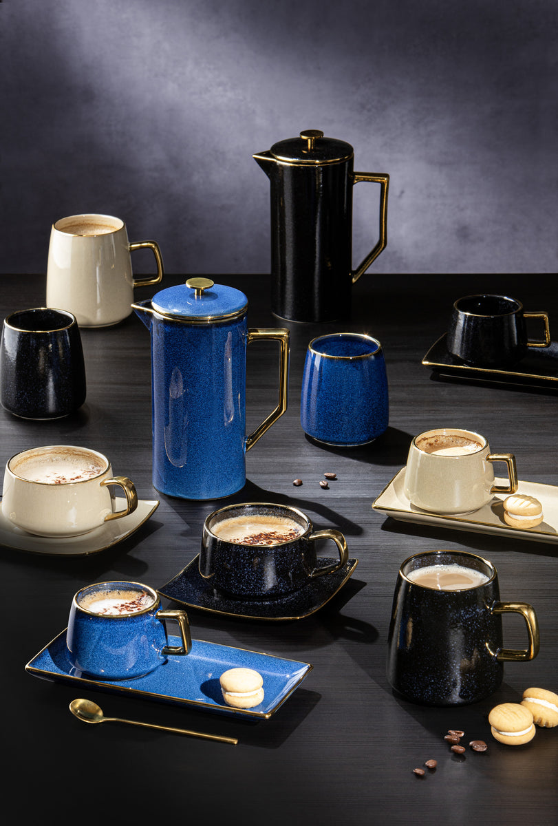 Rae Midnight Blue Cup & Saucer – Ladelle