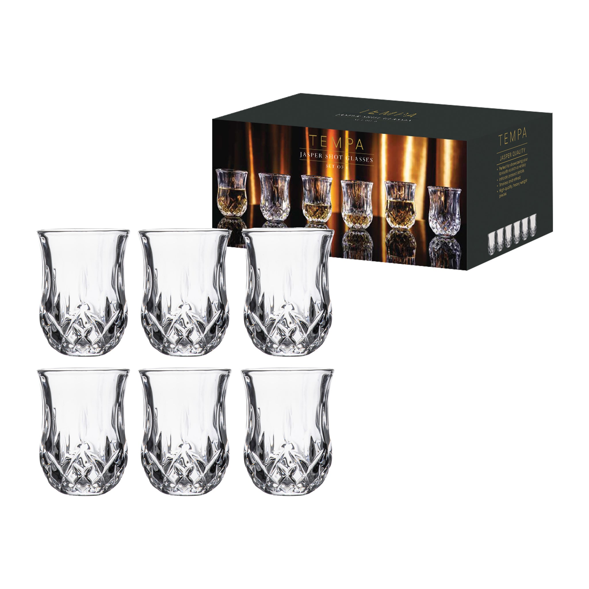 Jasper 6pk Shot Glass – Ladelle