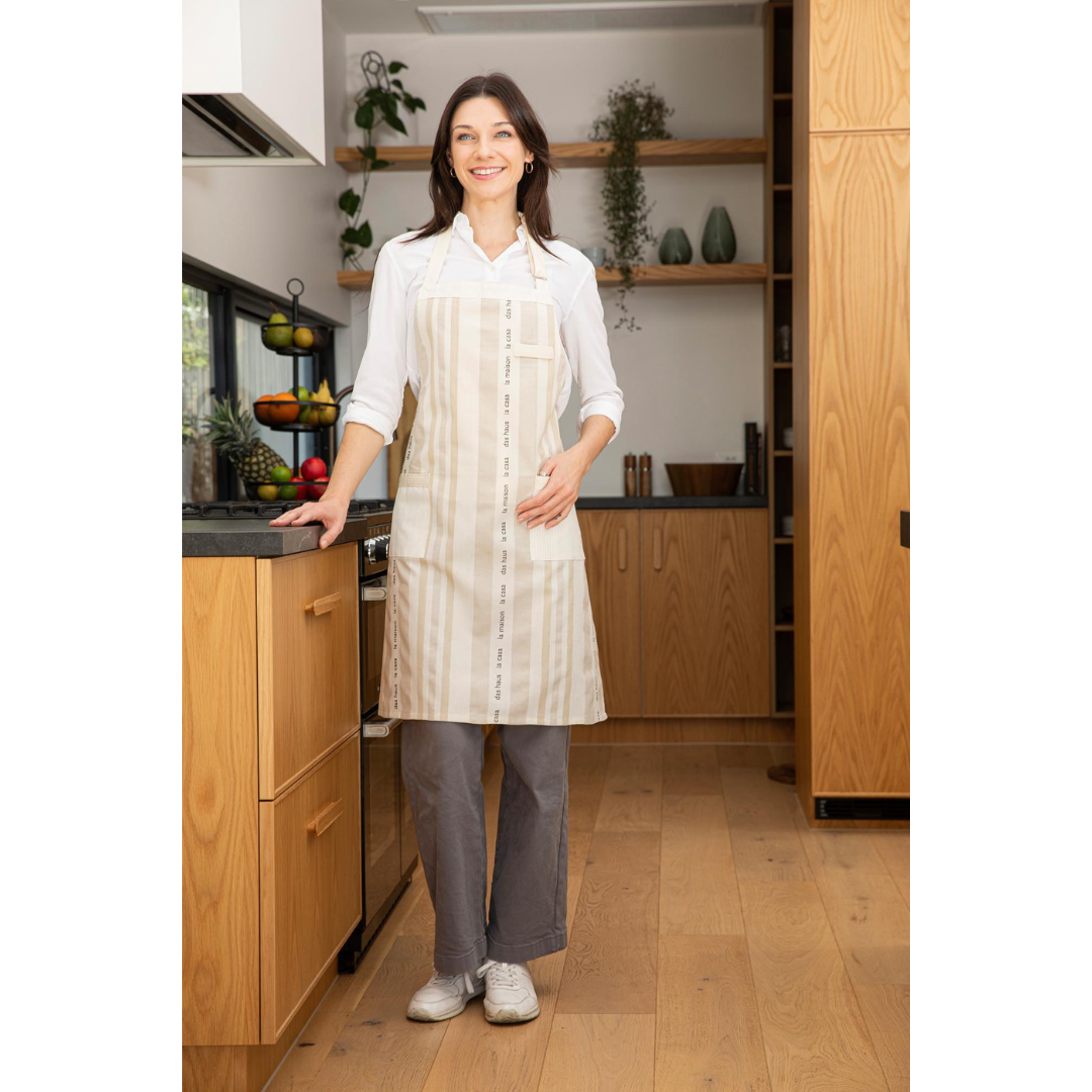 La Casa Taupe Apron – Ladelle