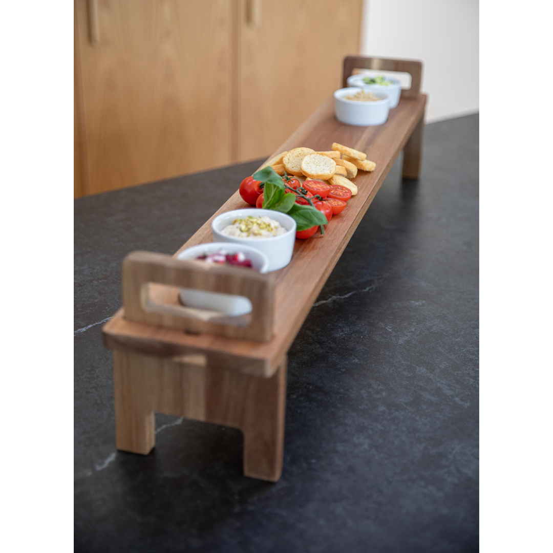 Gather Tapas Plank Serving Board With Bowls – Ladelle